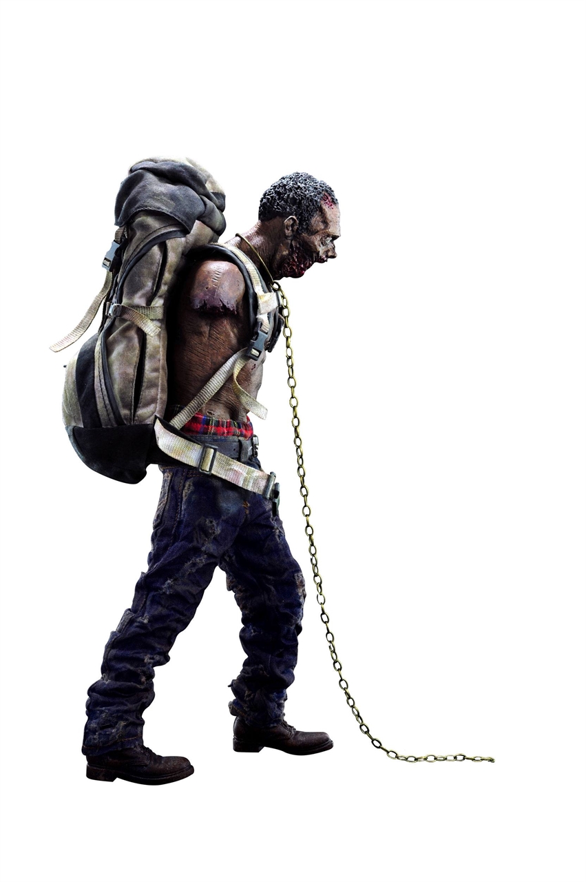 The Walking Dead Pack de 2 Figuras 1/6 Michonne´s Pet Walkers 30 cm ...