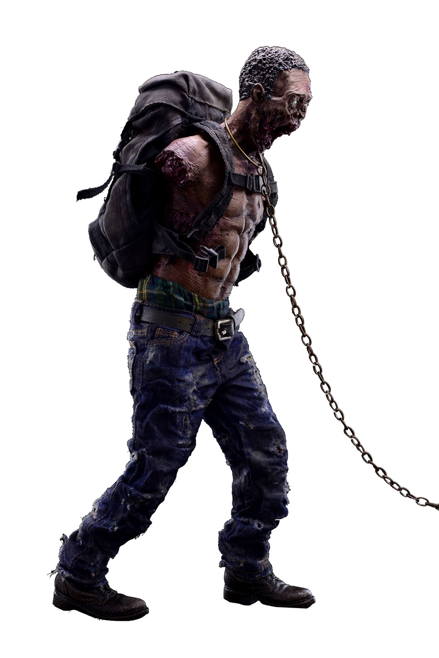 The Walking Dead Pack de 2 Figuras 1/6 Michonne´s Pet Walkers 30 cm ...