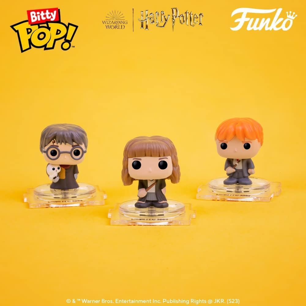 Harry Potter Funko Bitty Pop Pack 4 Figuras Hermione Granger Rubeus