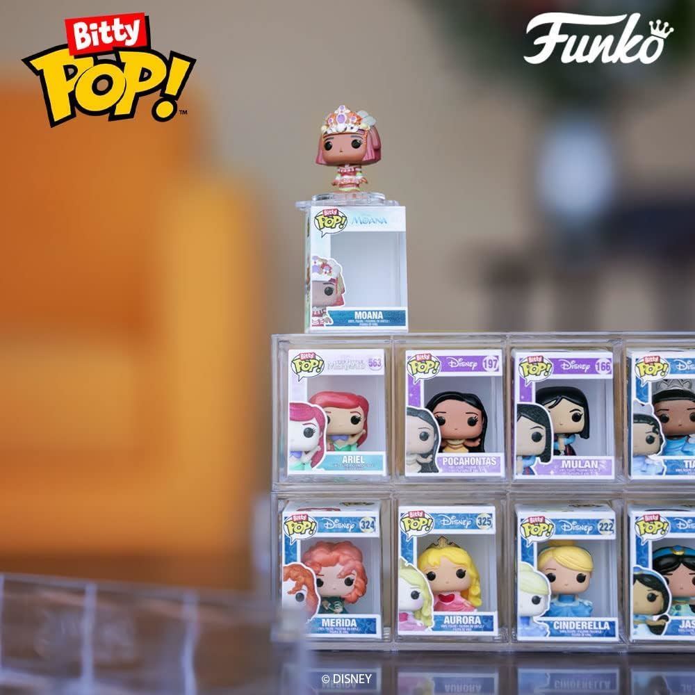 Disney Princess Bitty POP! Pack 4 Figuras Ariel, Mulan, Tiana + 1 ...